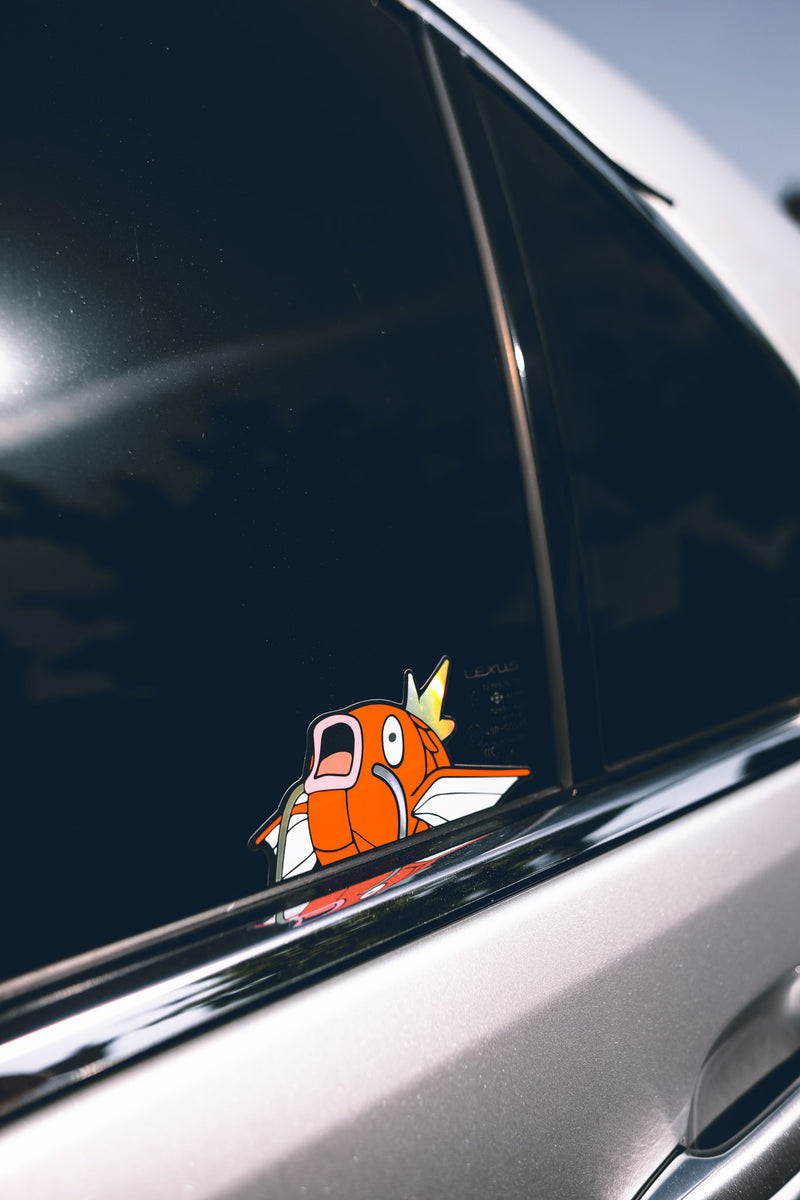 MAGIKARP HOLOGRAPHIC VINYL STICKER *LIMITED* – soletopia
